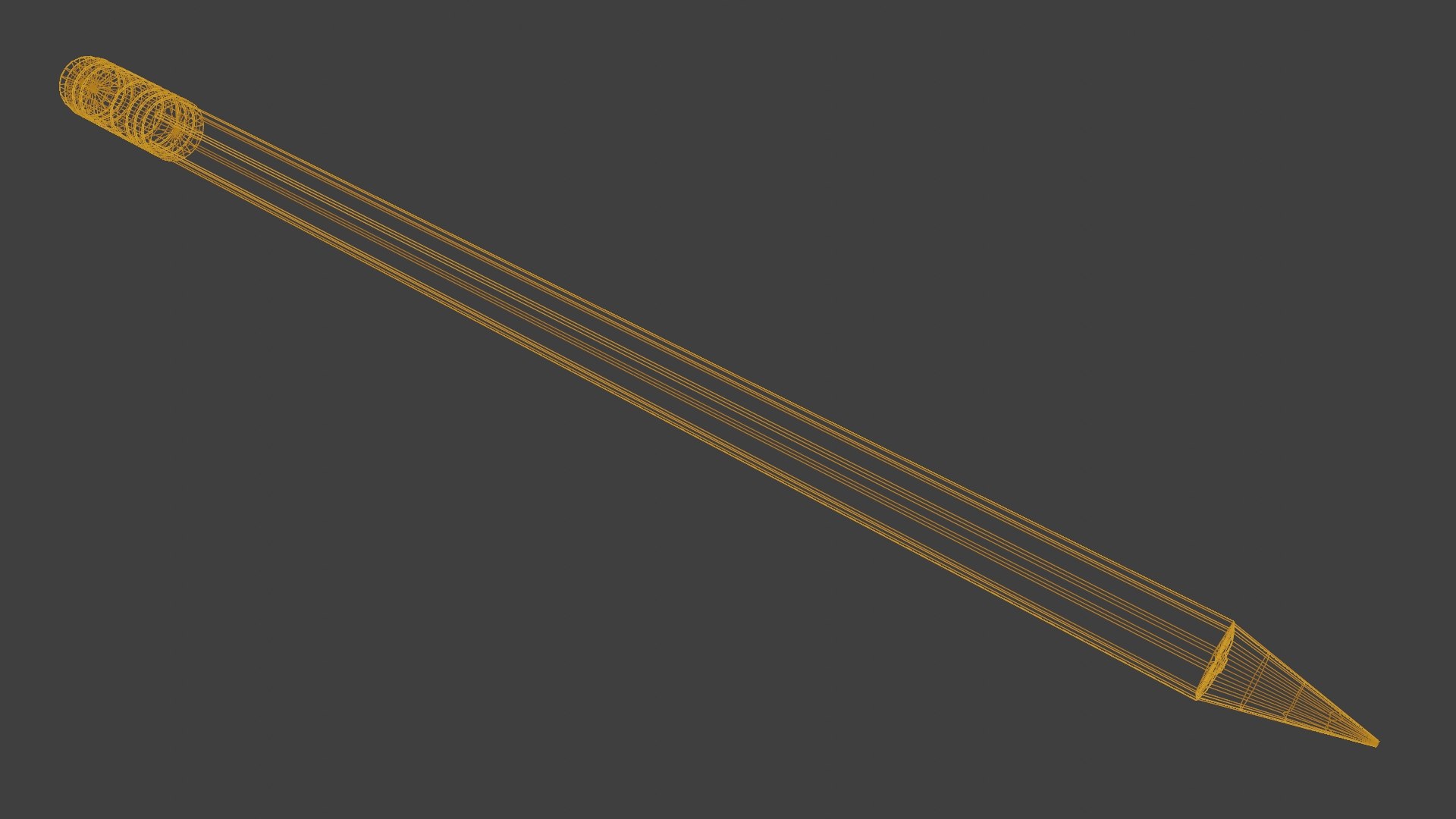 Pencil 3D Model 3D Model - TurboSquid 2001333