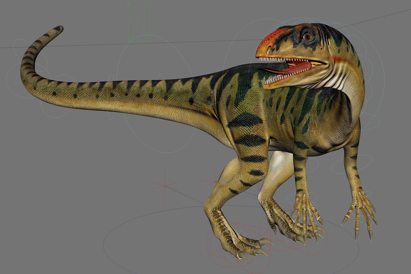 3D Model Thecodontosaurus Dinosaur Triassic Animal - TurboSquid 2330122