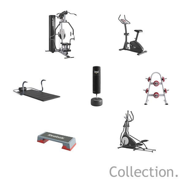 3d model weight machine modeled