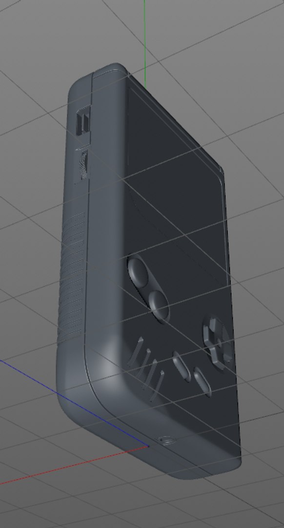 3d gameboy nintendo model