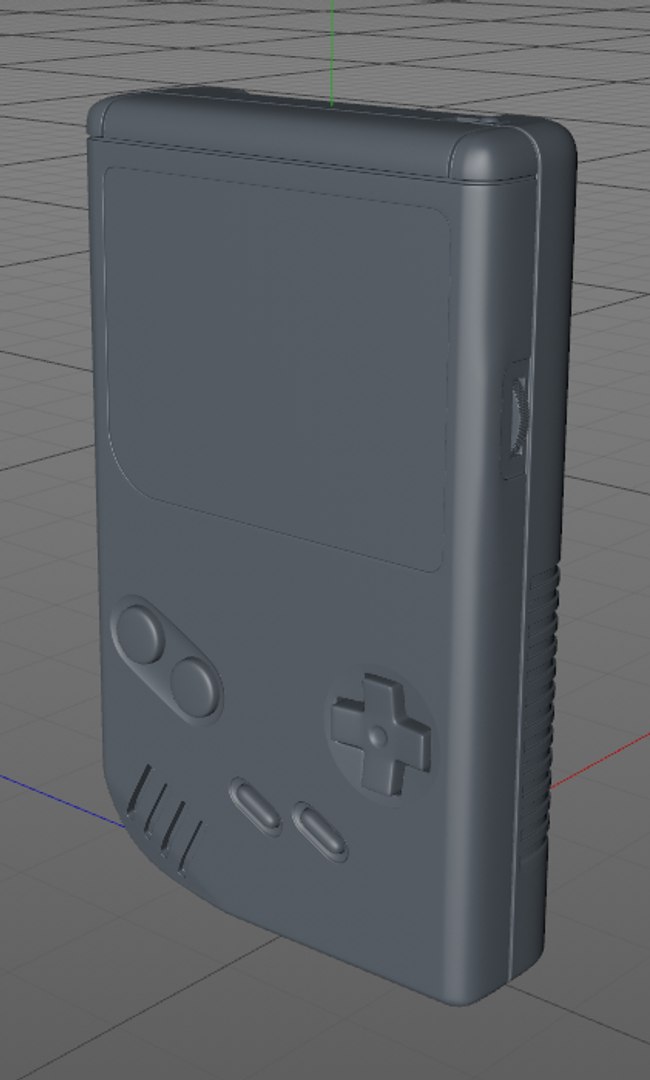 3d gameboy nintendo model