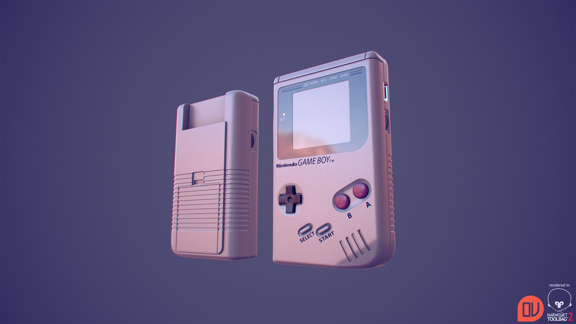 3d gameboy nintendo model