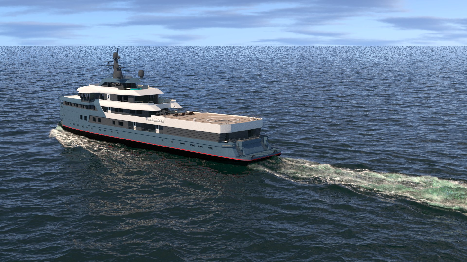 3D expedition yacht seaexplorer explorer model - TurboSquid 1539636