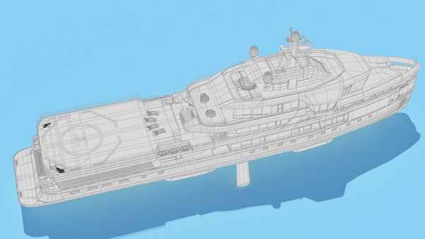 3D expedition yacht seaexplorer explorer model - TurboSquid 1539636