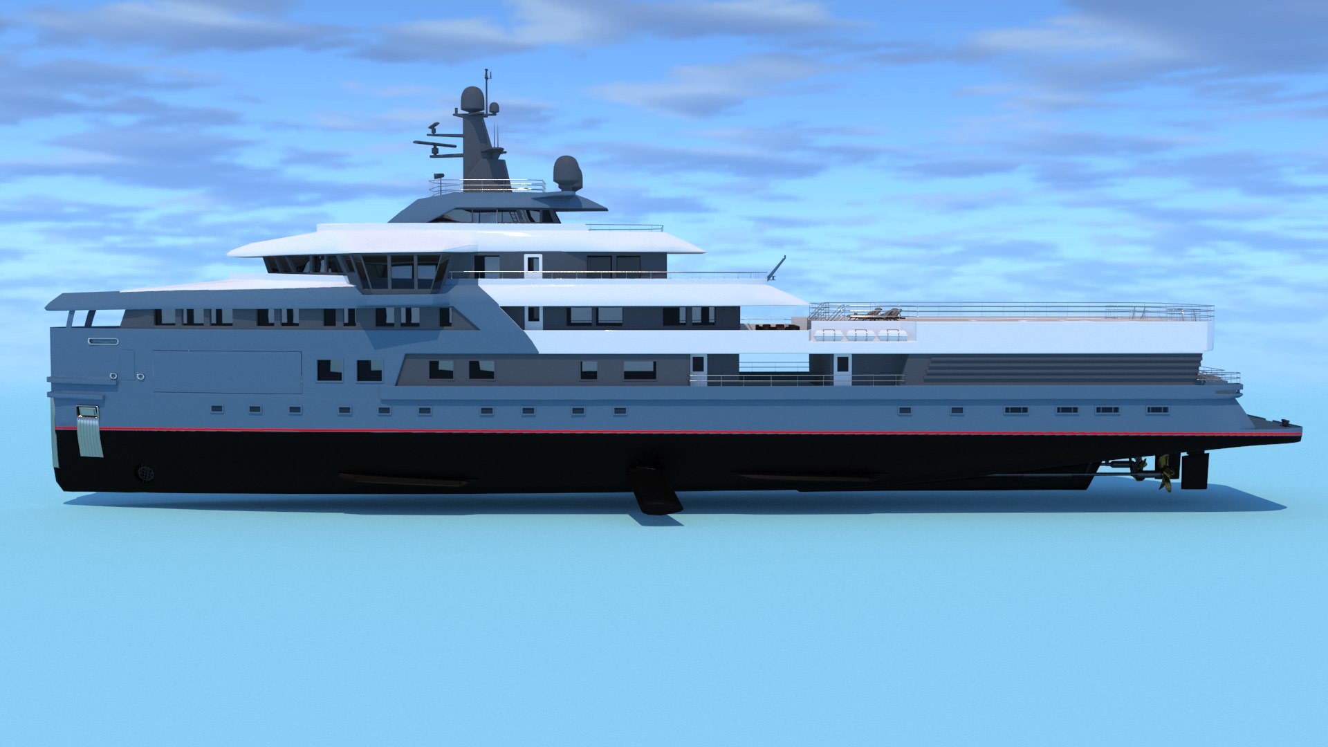 3D Expedition Yacht Seaexplorer Explorer Model - TurboSquid 1539636