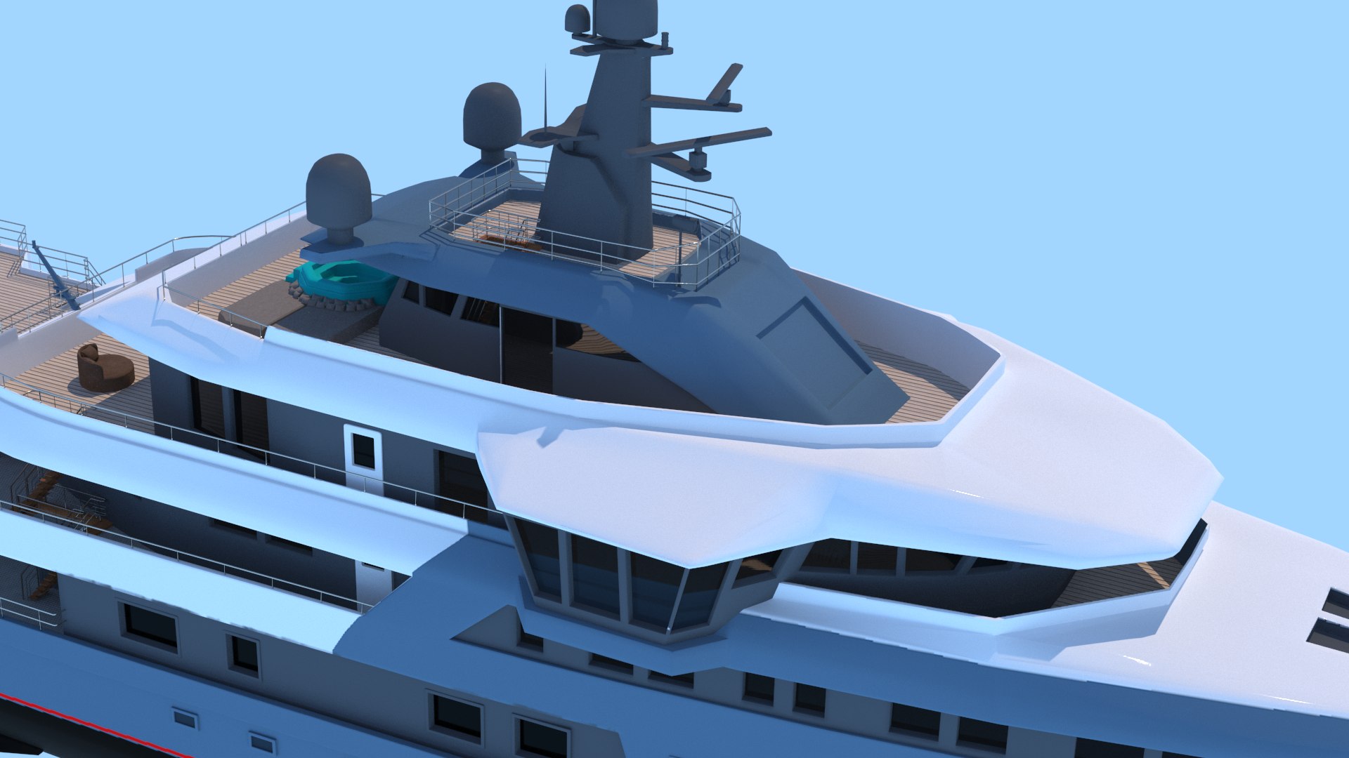 3D Expedition Yacht Seaexplorer Explorer Model - TurboSquid 1539636