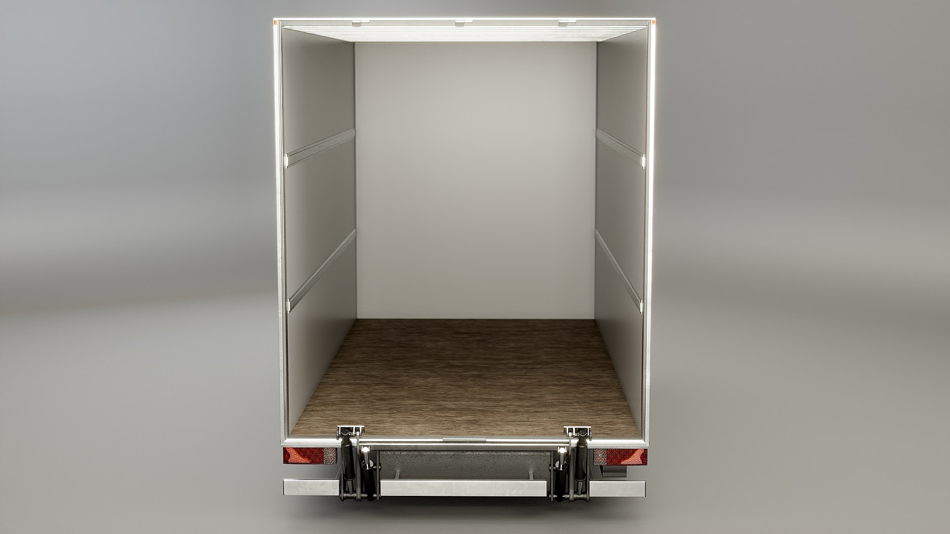 Van Box And Tautliner Body PBR Textures 3D Model - TurboSquid 2420687