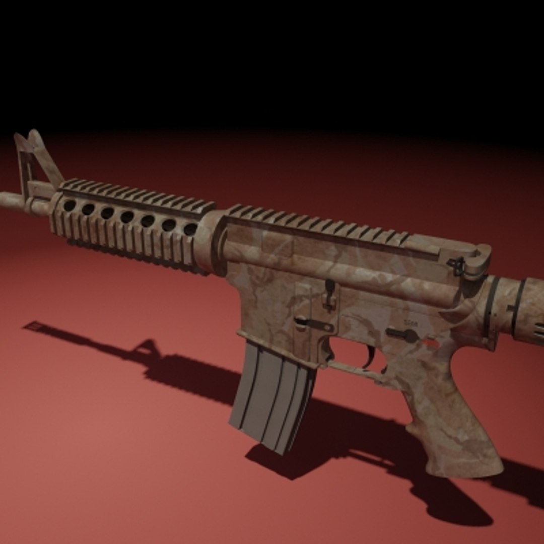 Max M4a1 Woodland Camo M4