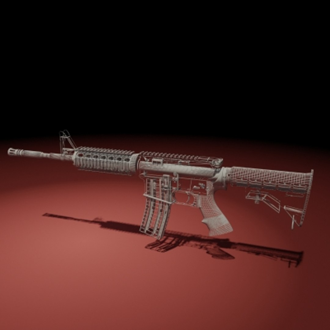 Max M4a1 Woodland Camo M4