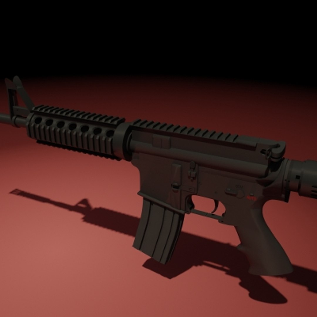 Max M4a1 Woodland Camo M4