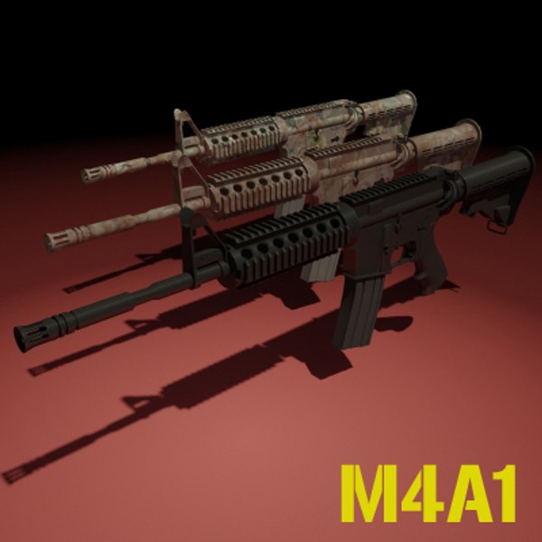 max m4a1 woodland camo m4