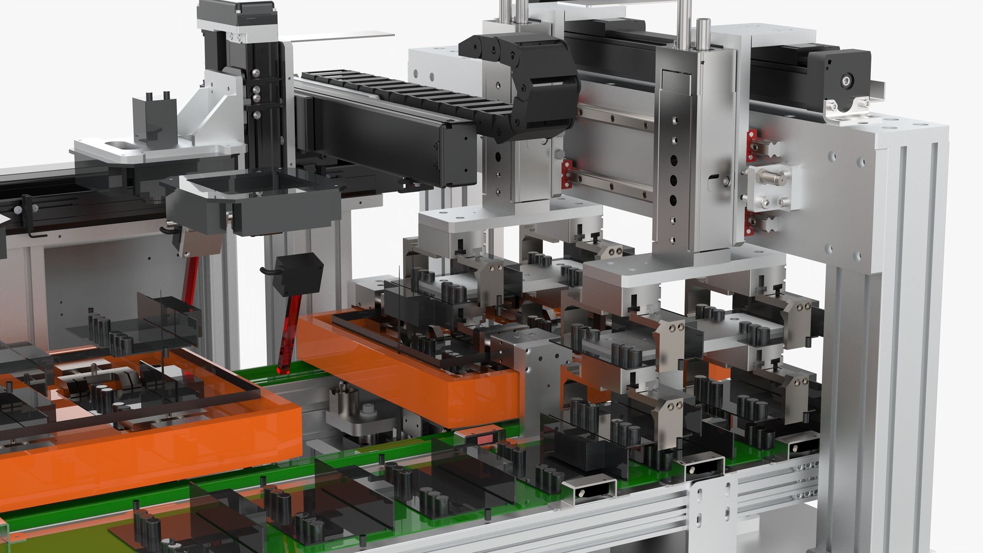 Automatic Glue Detection Stringing Machine Model - TurboSquid 2015633