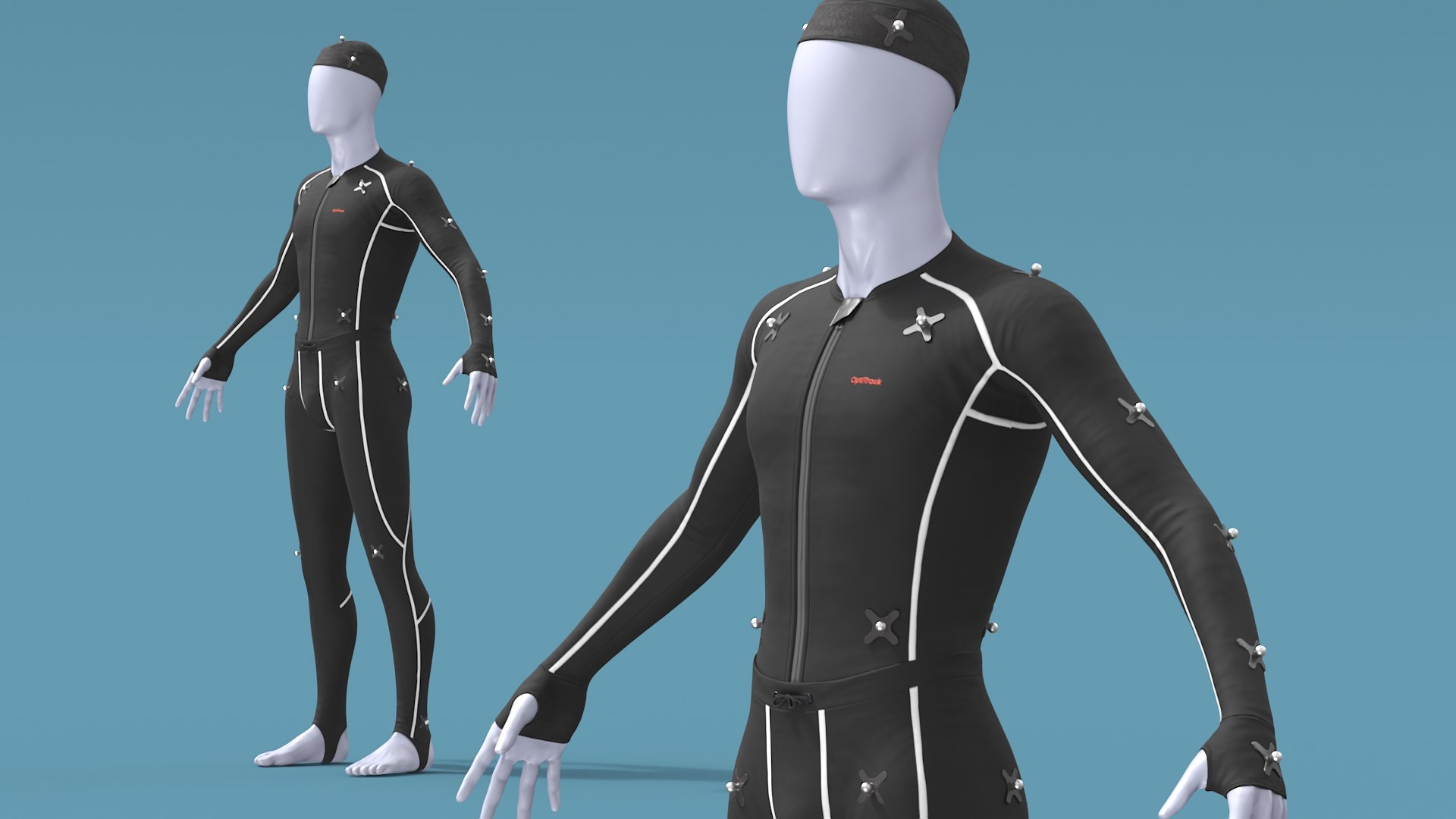 OptiTrack Motion Capture Suit Rigged 3D Model - TurboSquid 2295107