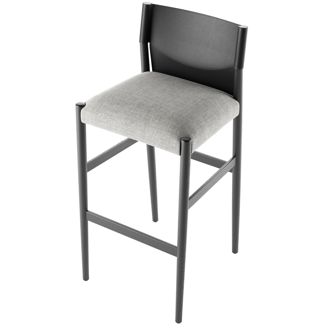 Sveva Stool By Porada 3D Model - TurboSquid 2048077