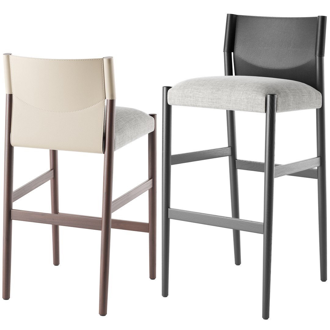 Sveva Stool By Porada 3D Model - TurboSquid 2048077