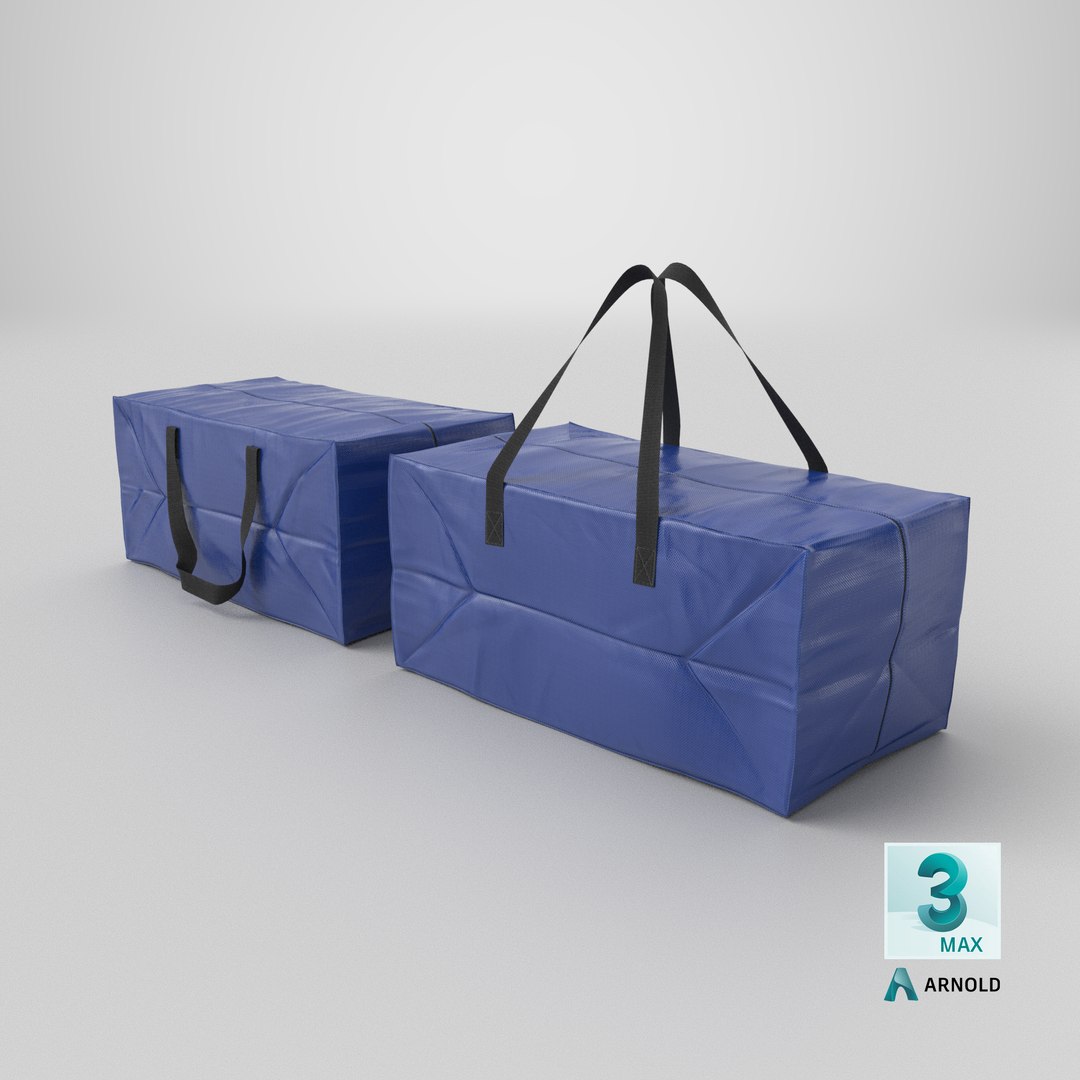 Heavy Duty Moving Bag 4COLORS 3D Model - TurboSquid 2303179