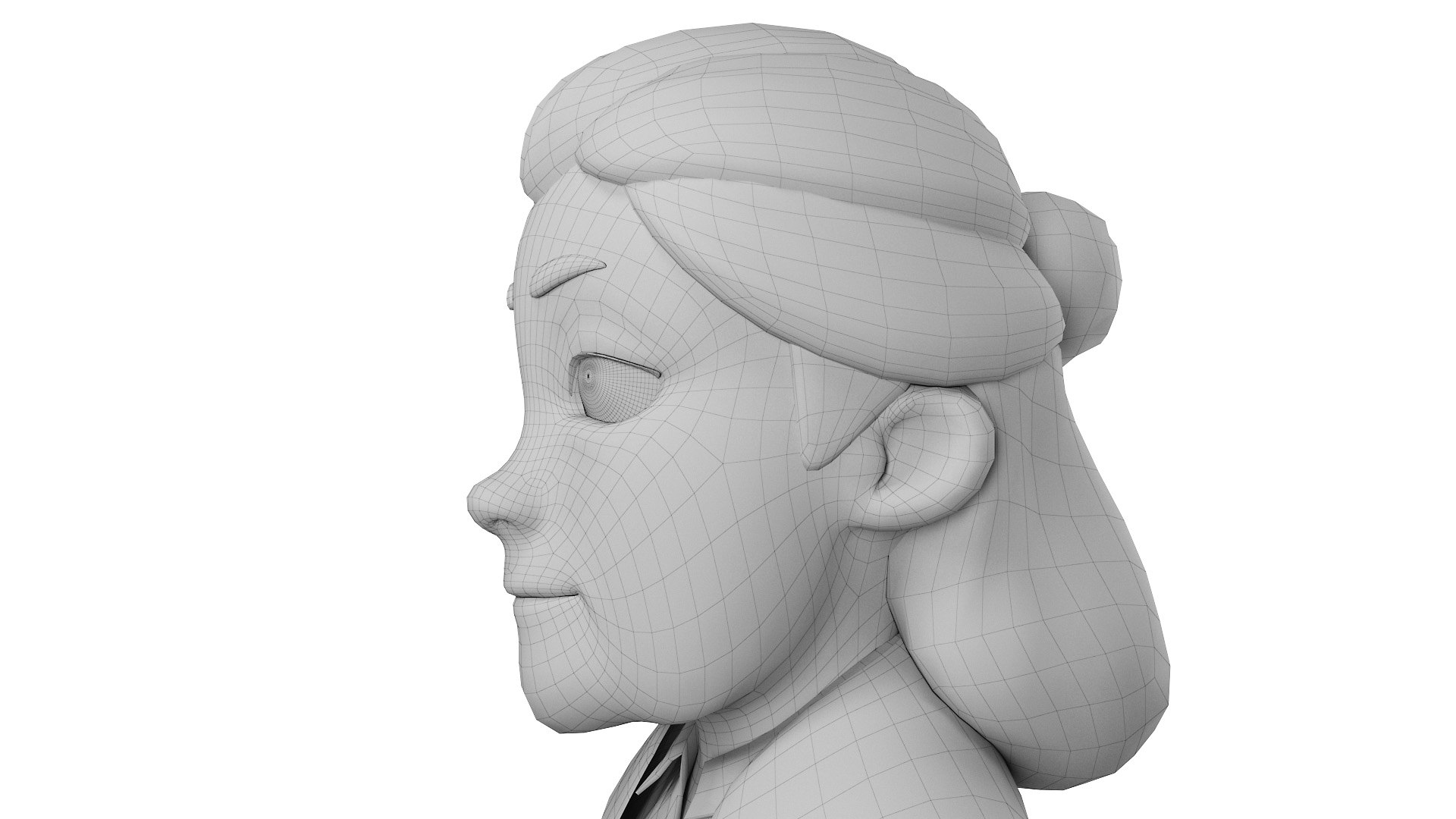 Cartoon Character - Grandma 3D - TurboSquid 1953165