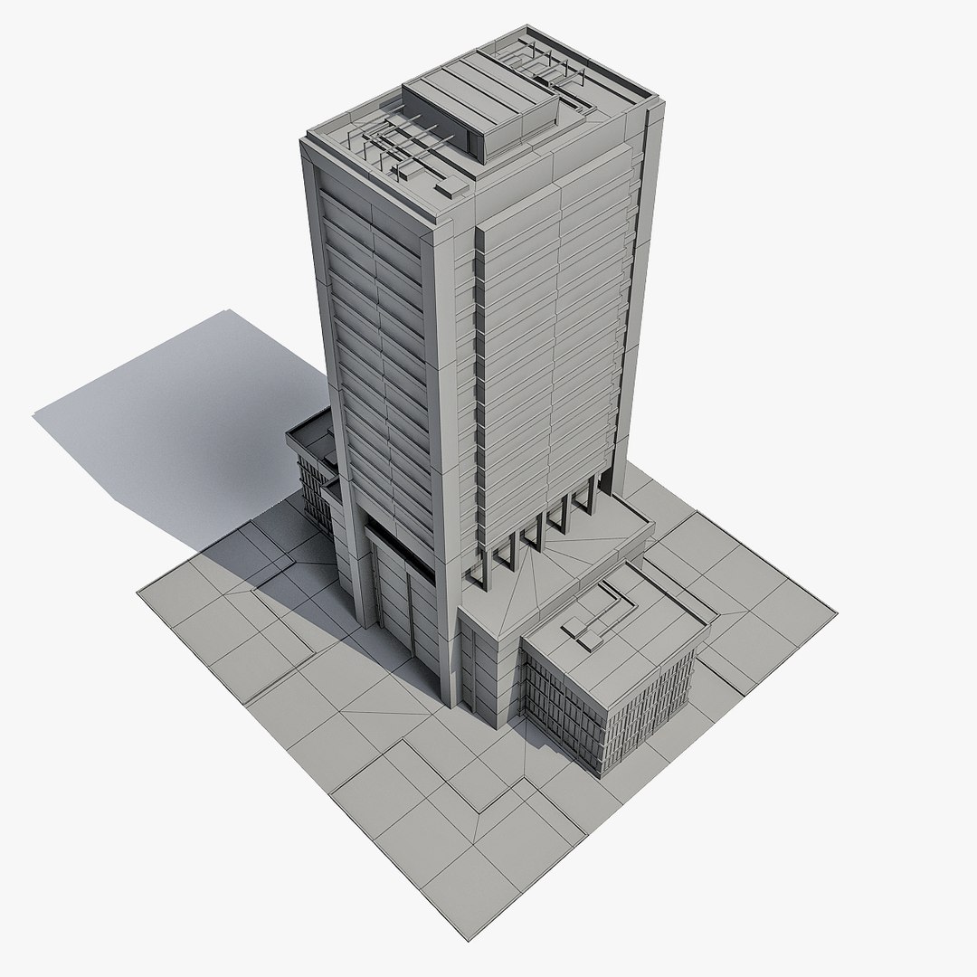 3d Skyscraper Business Center Model