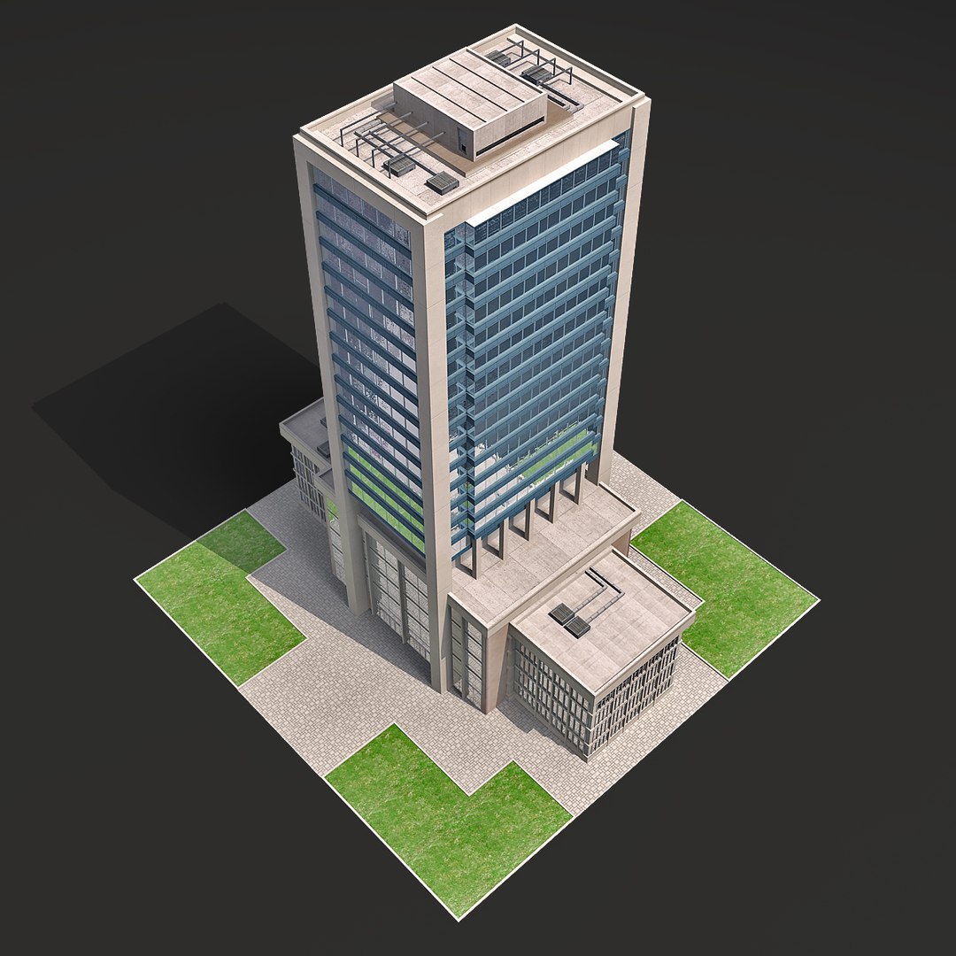 3d Skyscraper Business Center Model