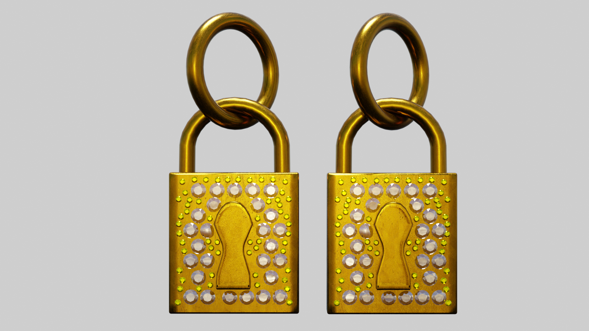 Fancy PadLock Model - TurboSquid 2492634