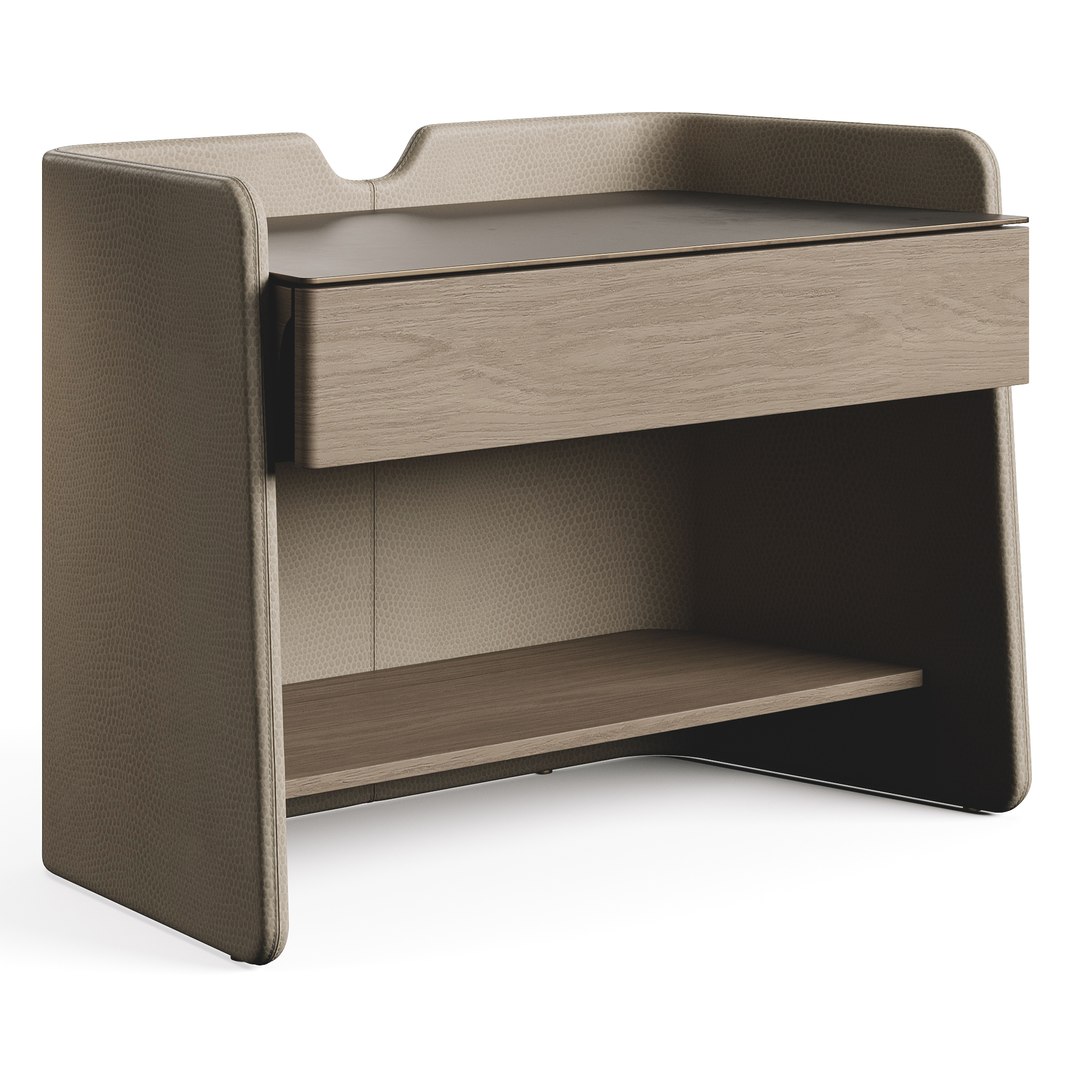 Pianca CHLOE 2025 Bedside Table W650CM 3D Model - TurboSquid 2308268