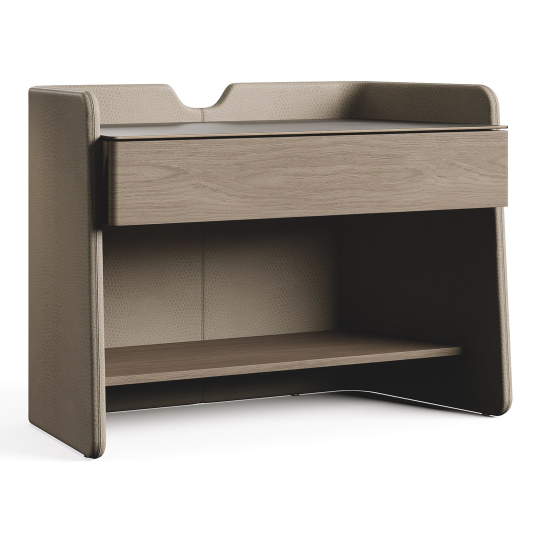 Pianca CHLOE 2025 Bedside Table W650CM 3D Model - TurboSquid 2308268