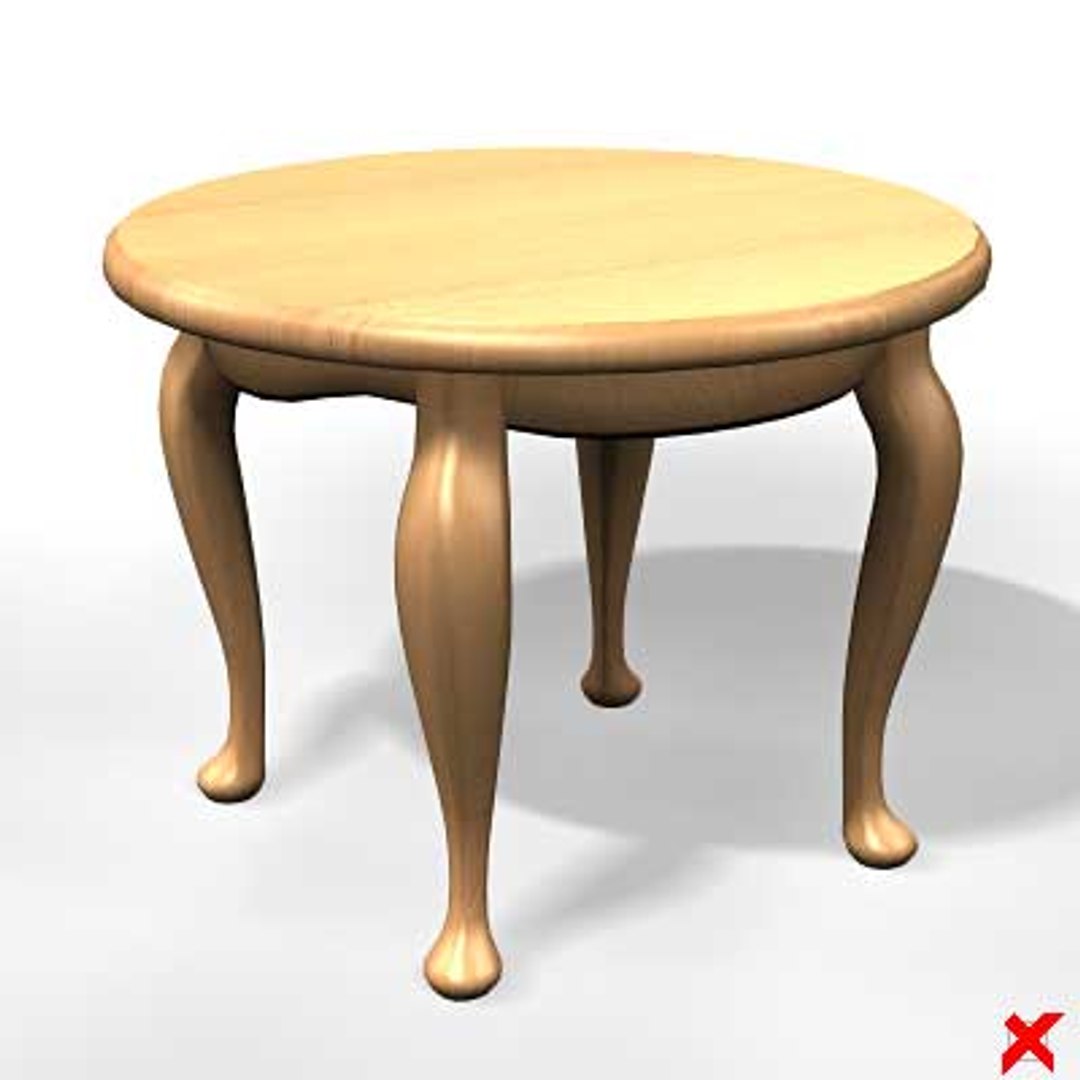 3d Table Model