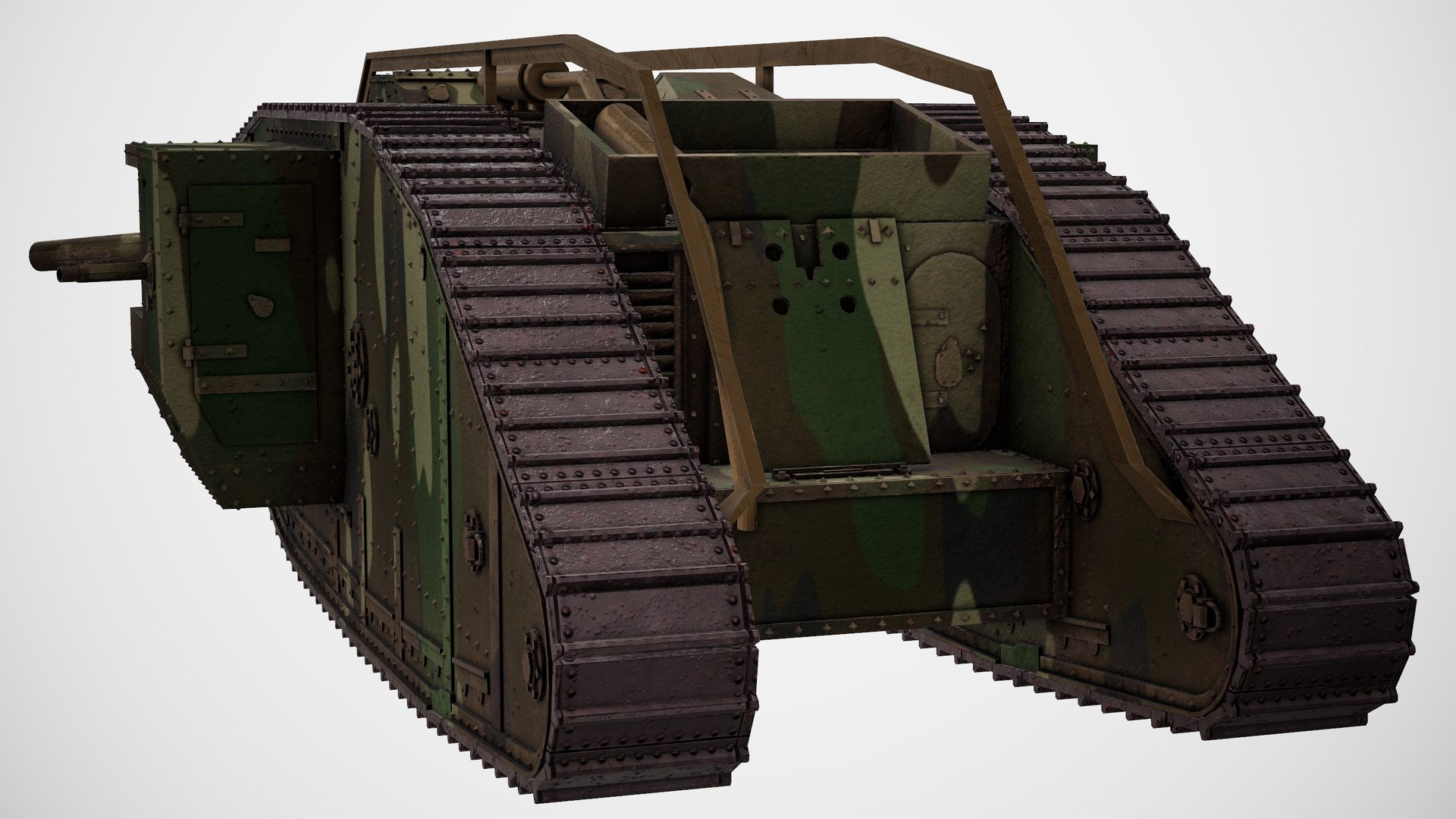 3D War Tank Male Pbr - TurboSquid 1610655