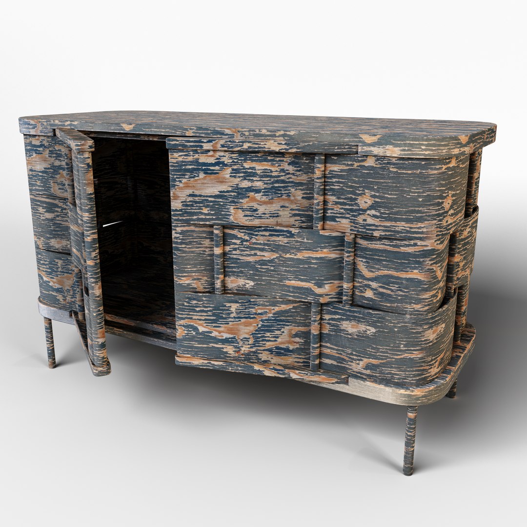 3D Wicker Locker Model - TurboSquid 2201756