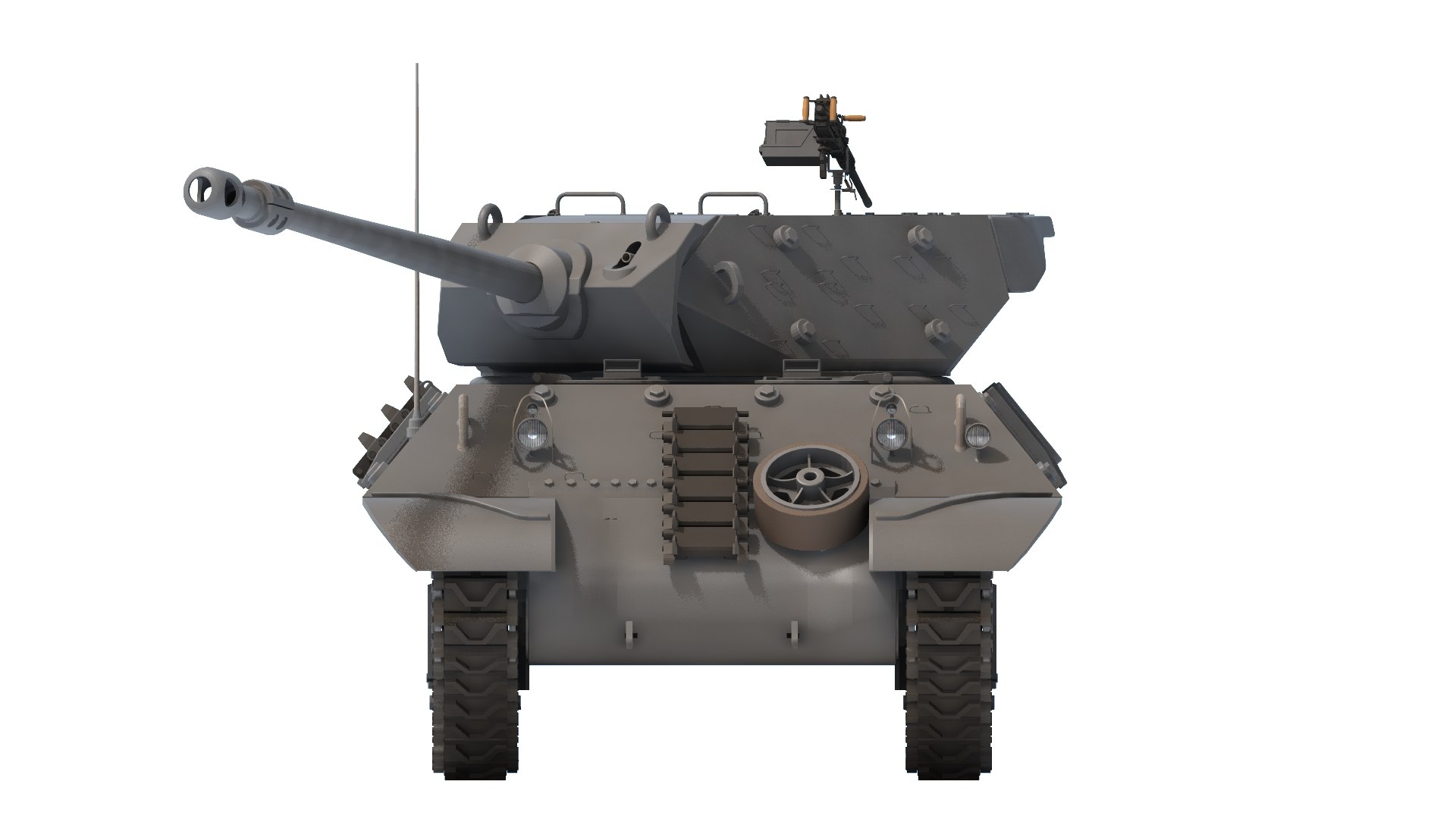 17pdr SP M10 Achilles Tank Destroyer 3D Model - TurboSquid 1730425