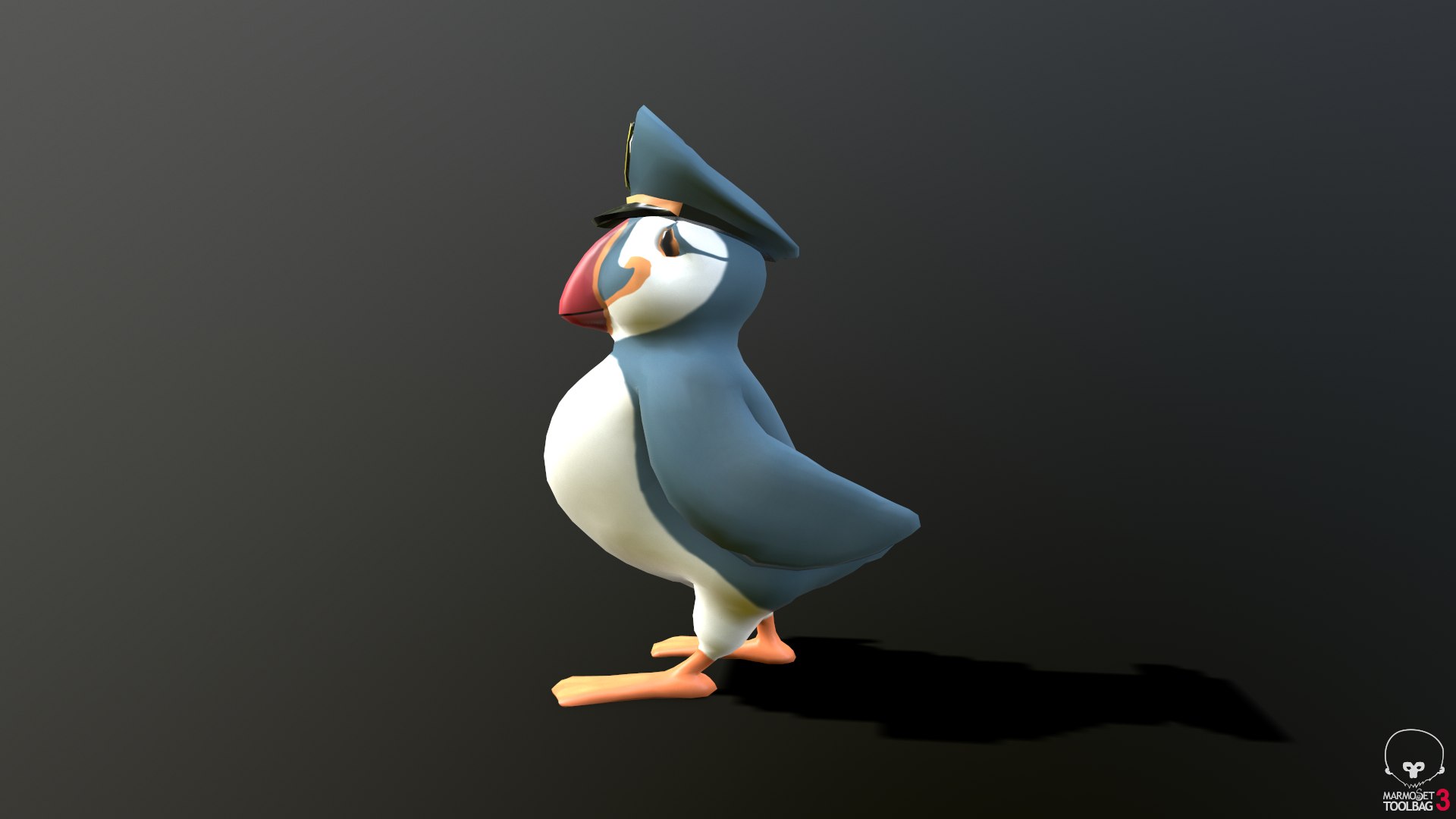 Atlantic Puffin 3D Model - TurboSquid 2401901