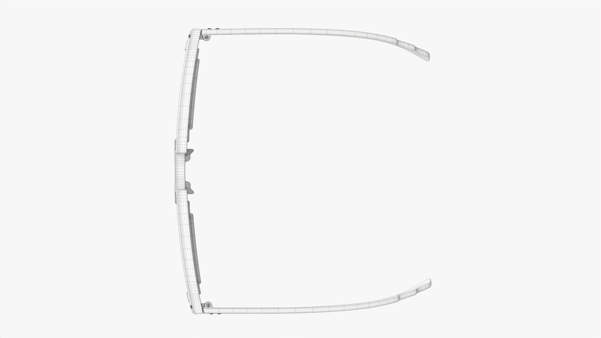 Pixel Style Glasses Red 3D - TurboSquid 1841115