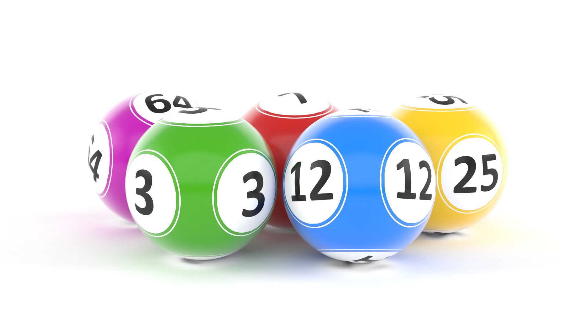 3D Model Bingo Balls And Cards - TurboSquid 2330933