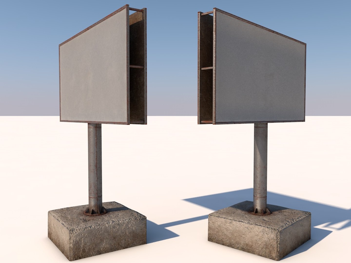 3D Billboard Model - TurboSquid 1586615
