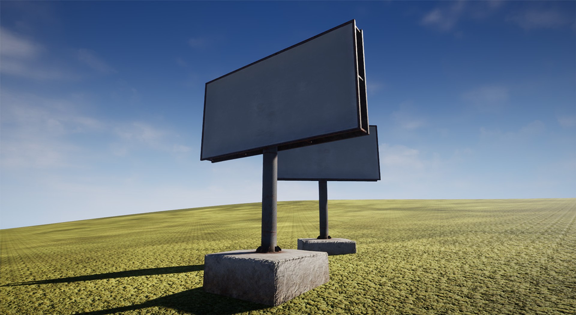 3D Billboard Model - TurboSquid 1586615