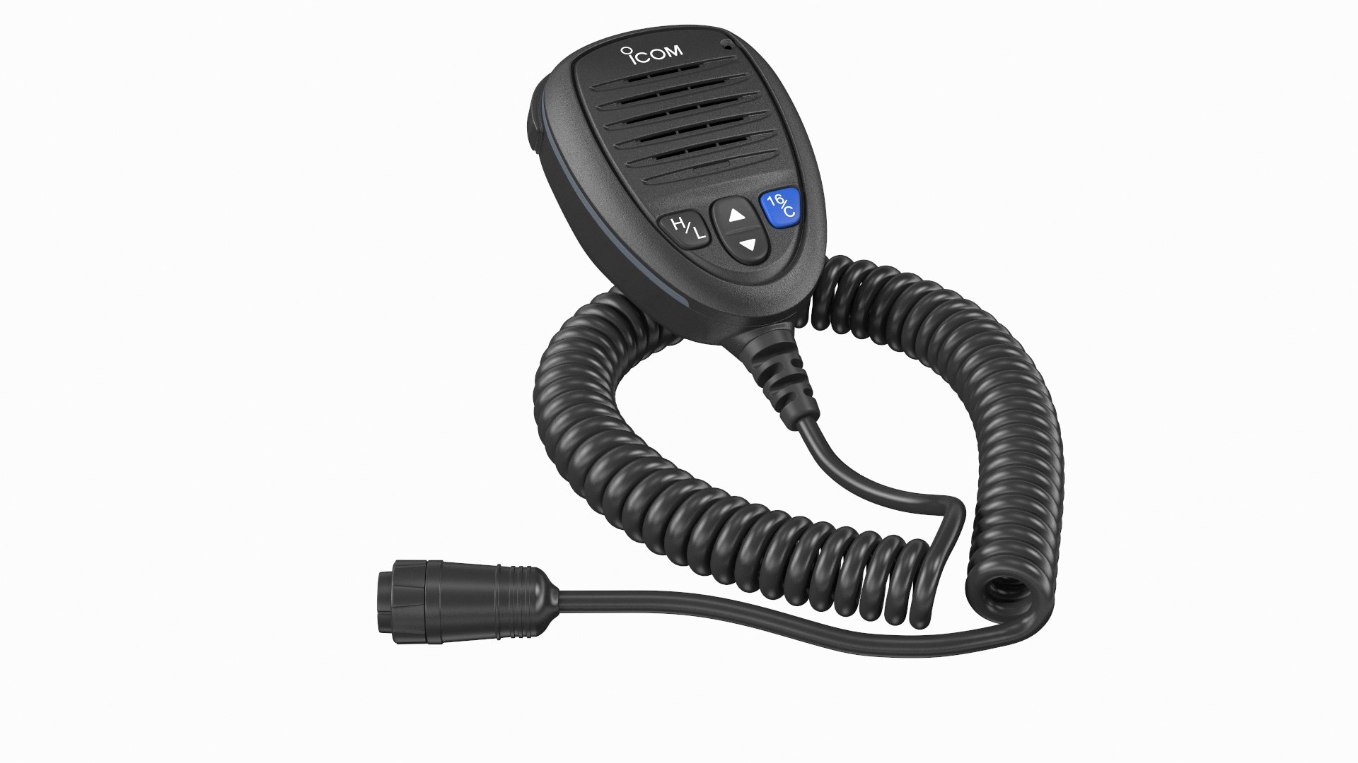 3D Icom Hm205b Speaker Microphone Model - TurboSquid 1694971