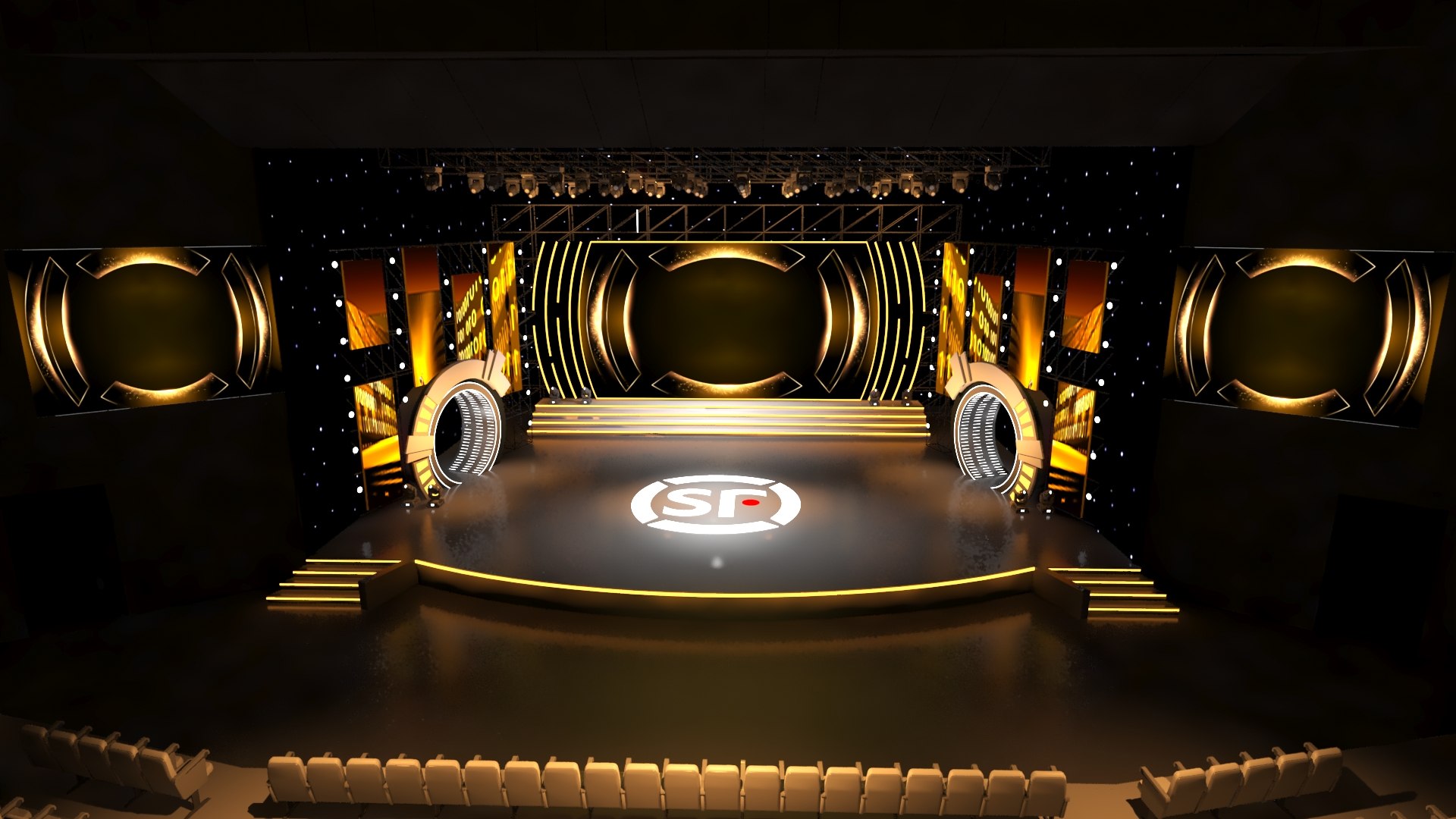 3D Stage 8 Model - TurboSquid 2081477