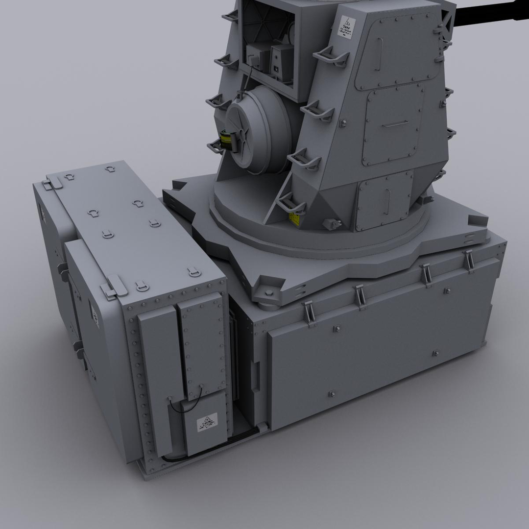 3d phalanx ciws model