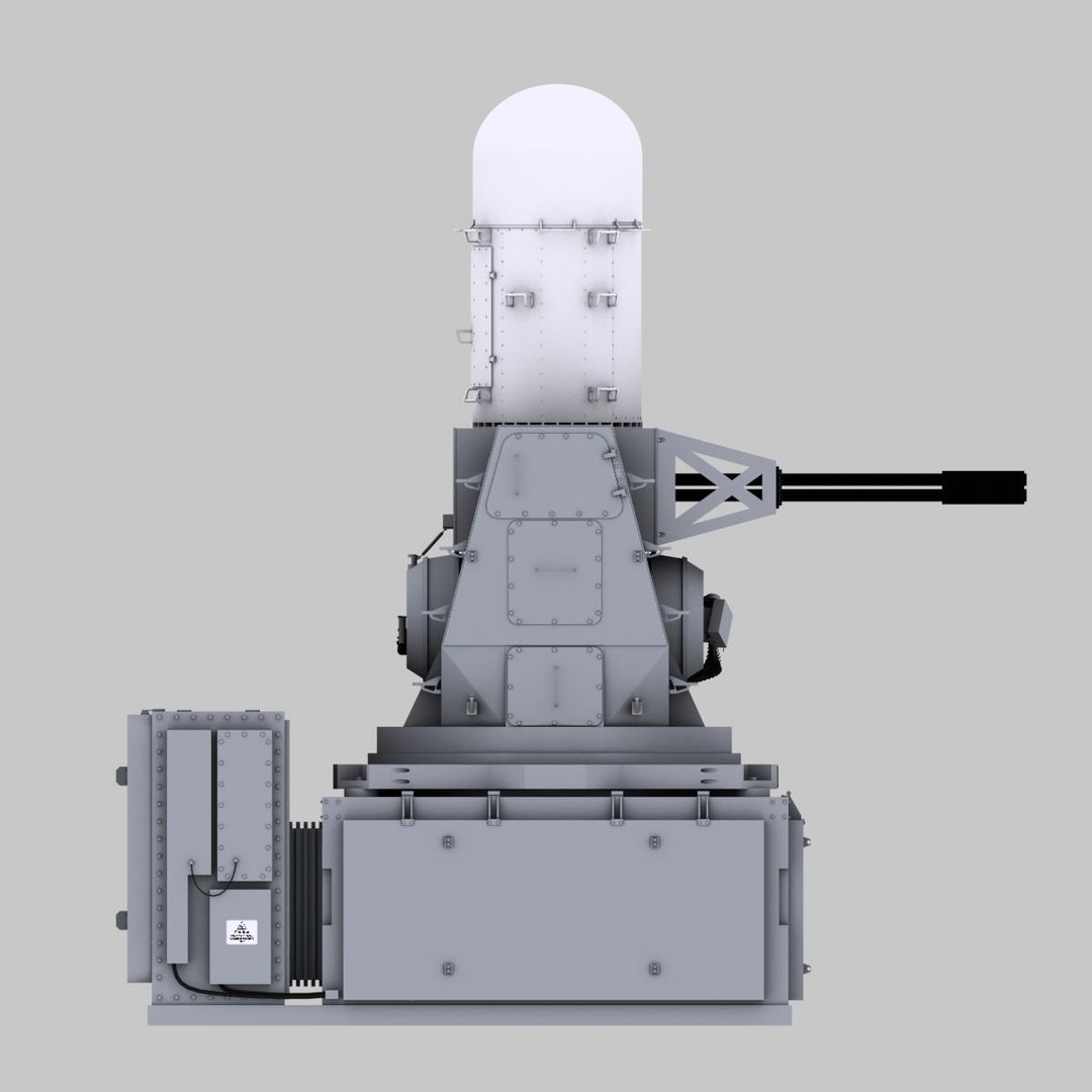 3d phalanx ciws model