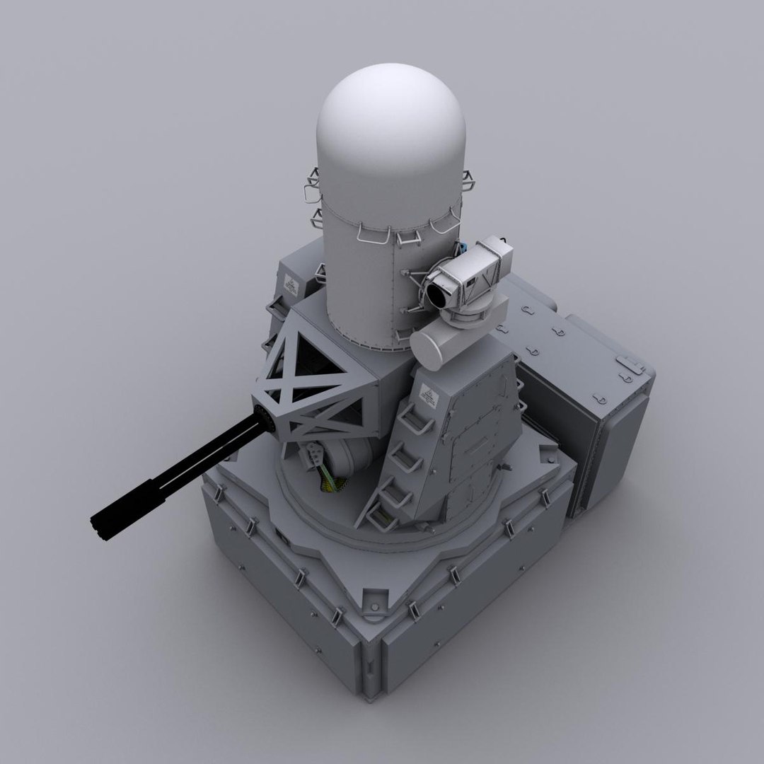 3d Phalanx Ciws Model