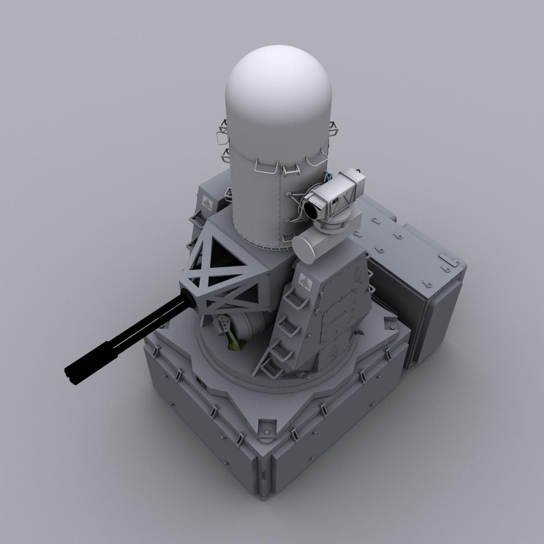 3d phalanx ciws model