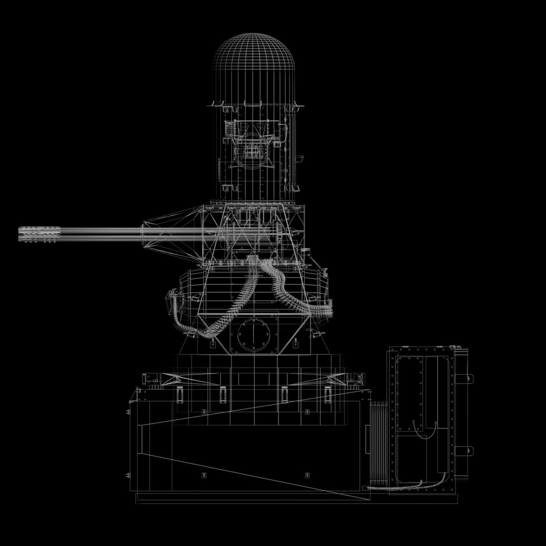 3d phalanx ciws model