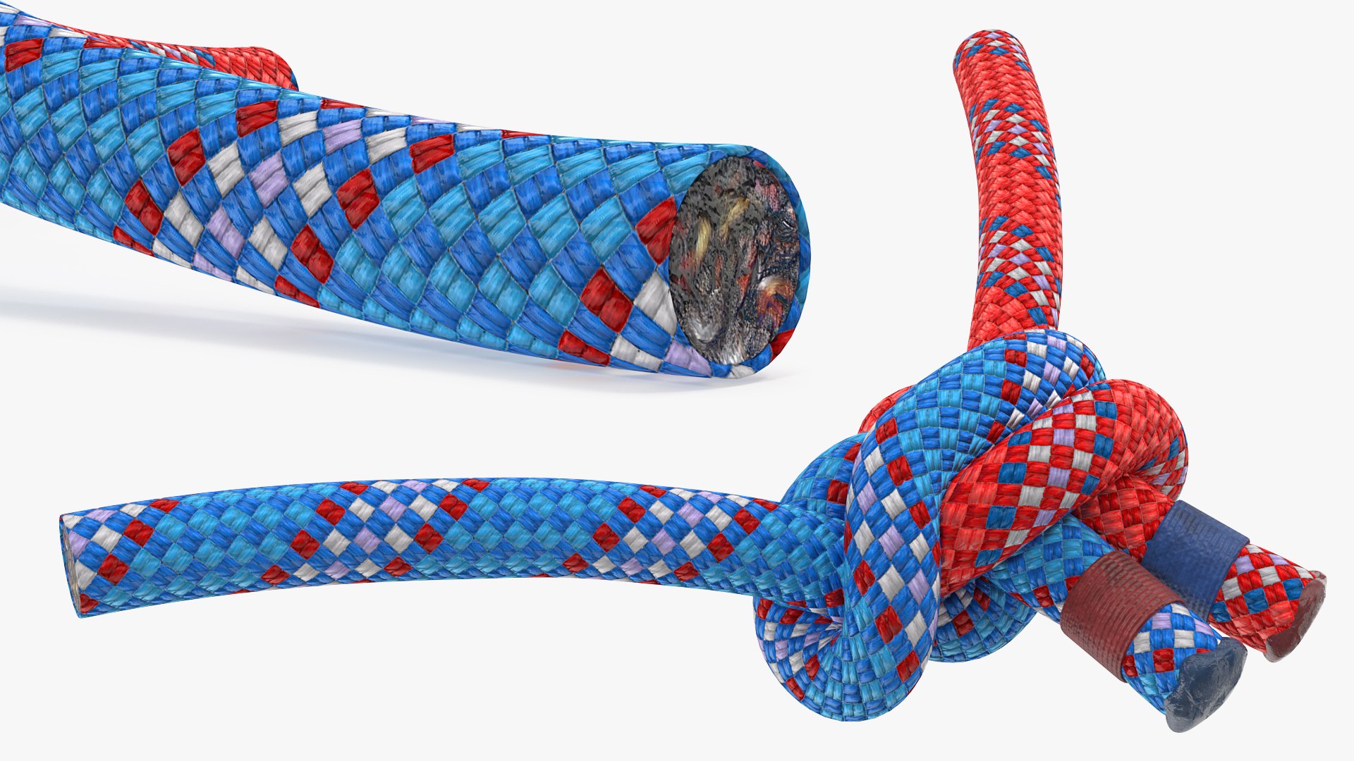 3D Alpine Butterfly Bend Knot - TurboSquid 1650676