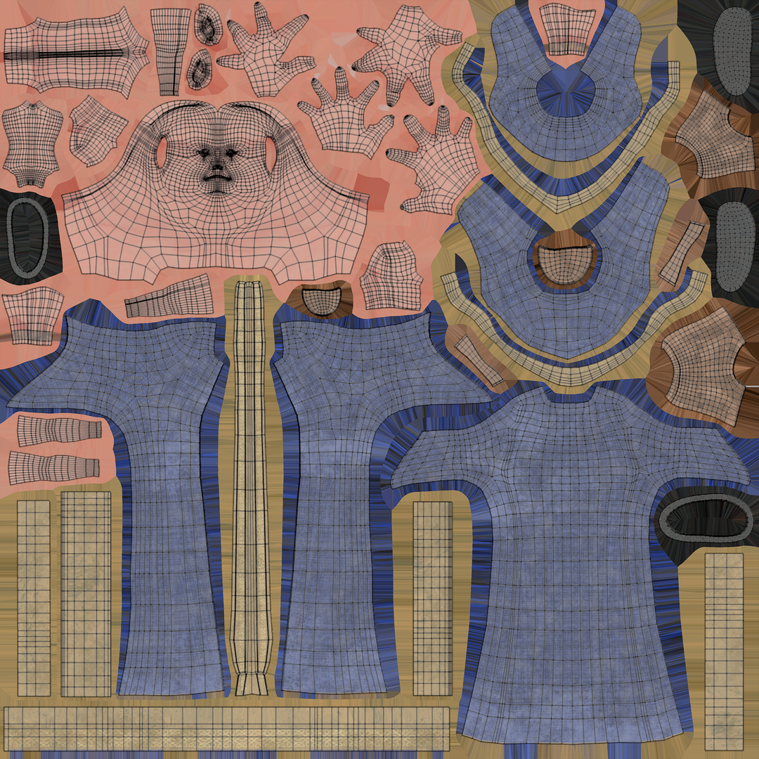 Original wizard staff 3D model - TurboSquid 1442377