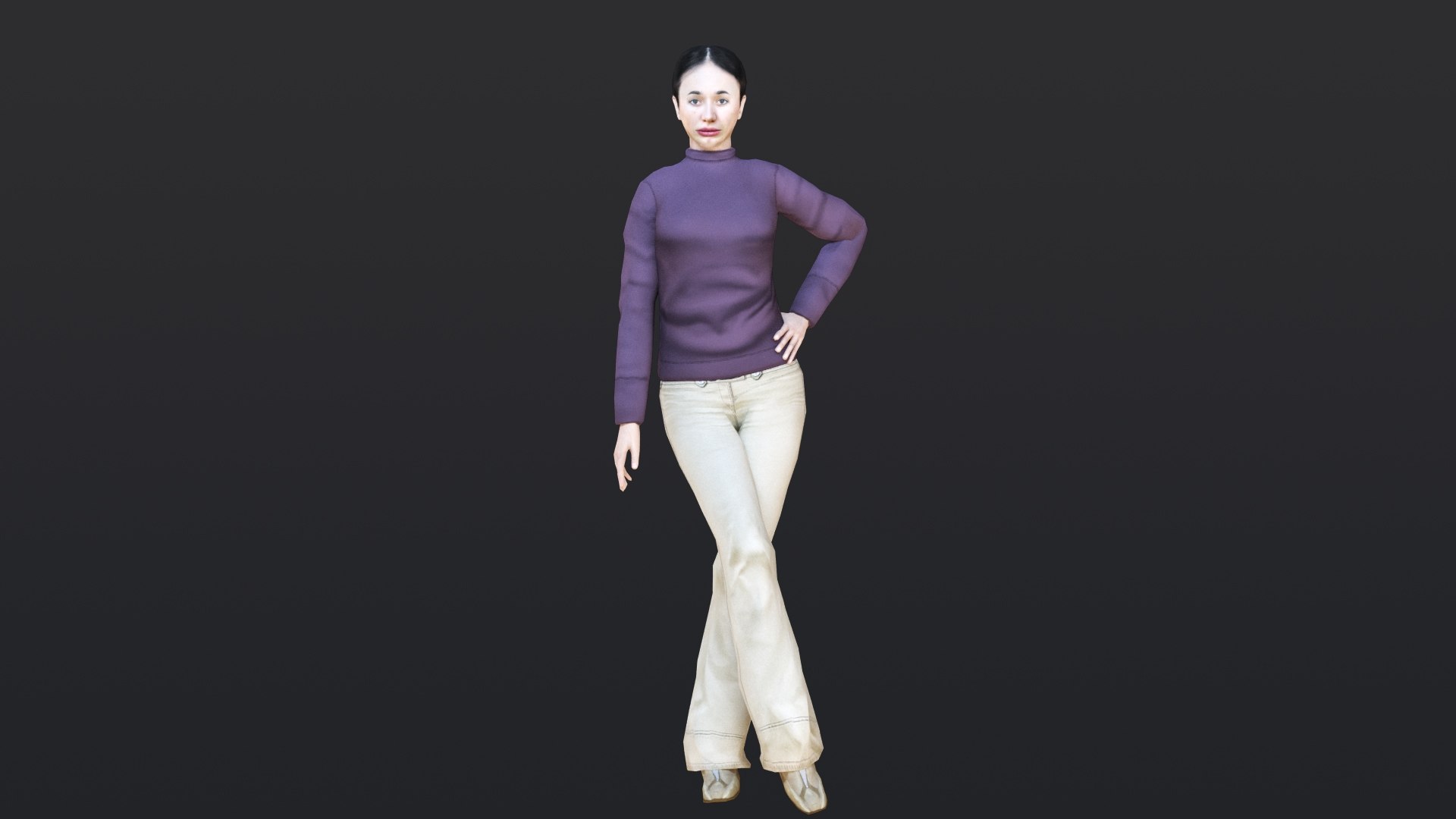 3D model Woman 47 With 52 Animations 32 Morphs - TurboSquid 2088962