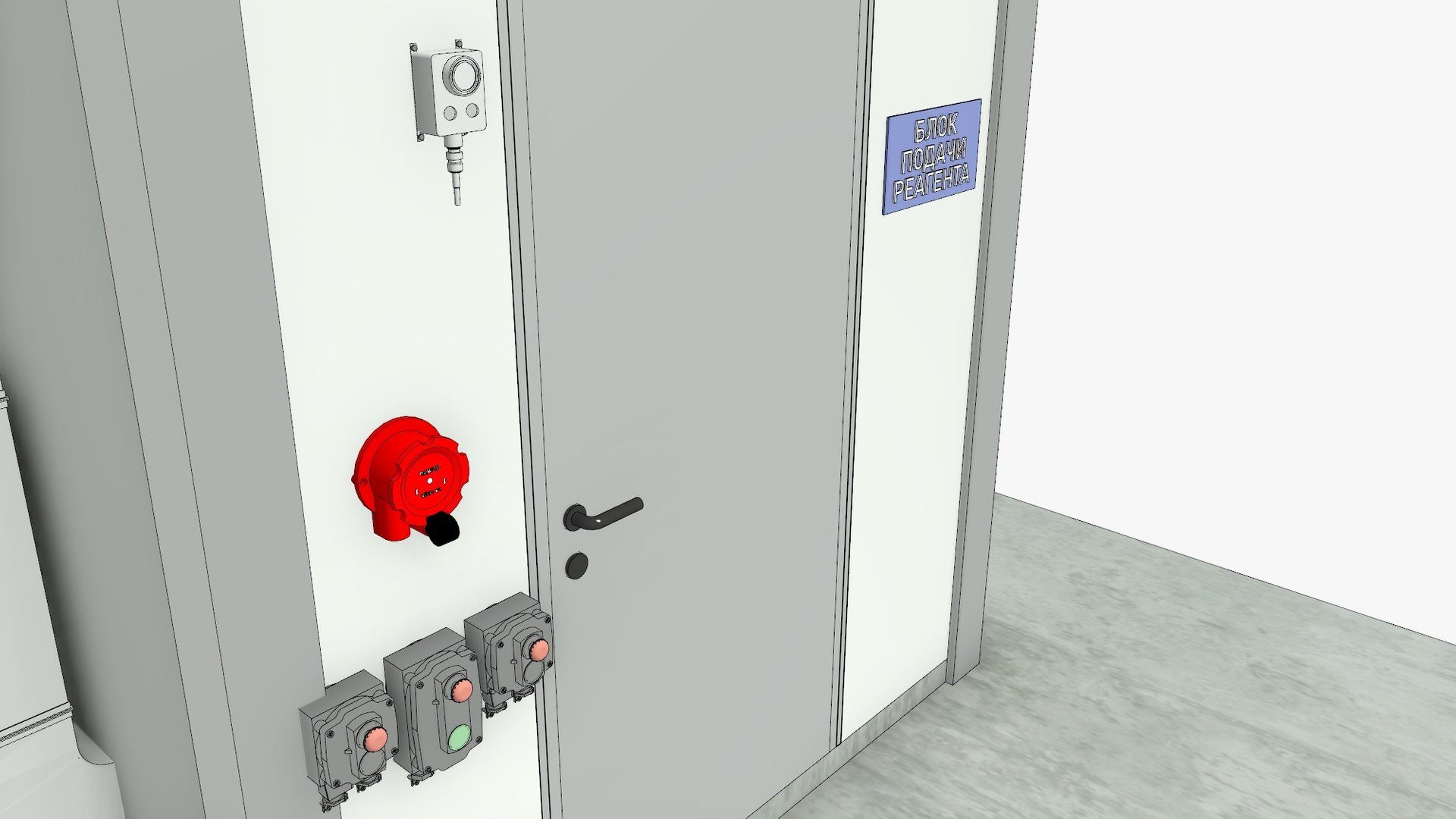 3D Chemical reagent supply block - TurboSquid 2162878