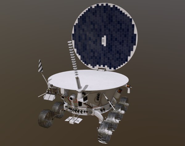 3D модель Луноход 1 - TurboSquid 1360636