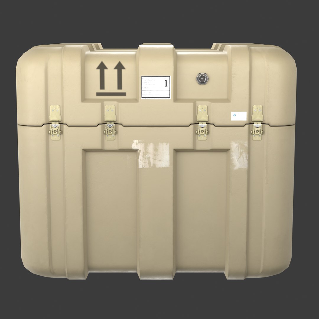 3D Military Weapon Case - TurboSquid 2050274