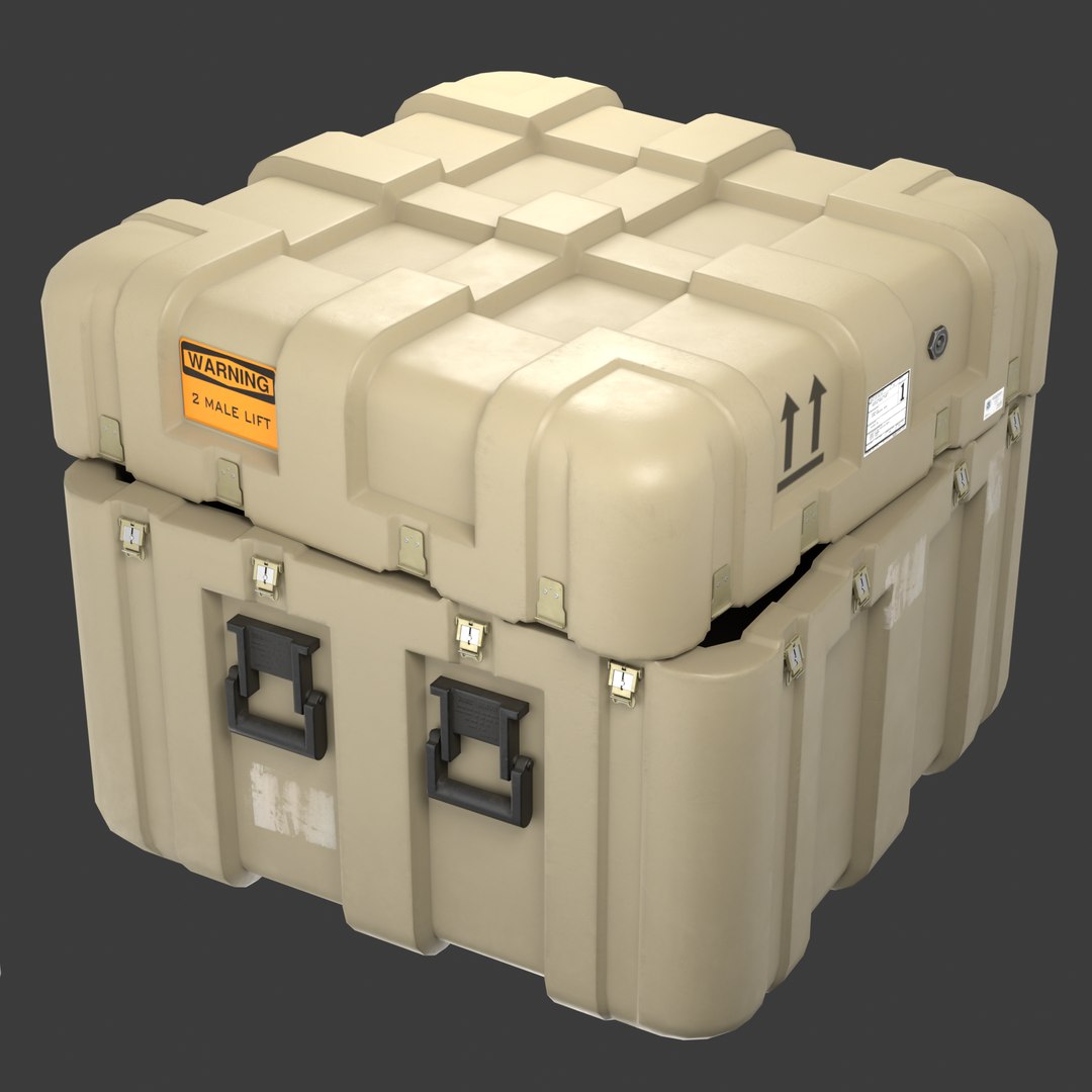 3D Military Weapon Case - TurboSquid 2050274