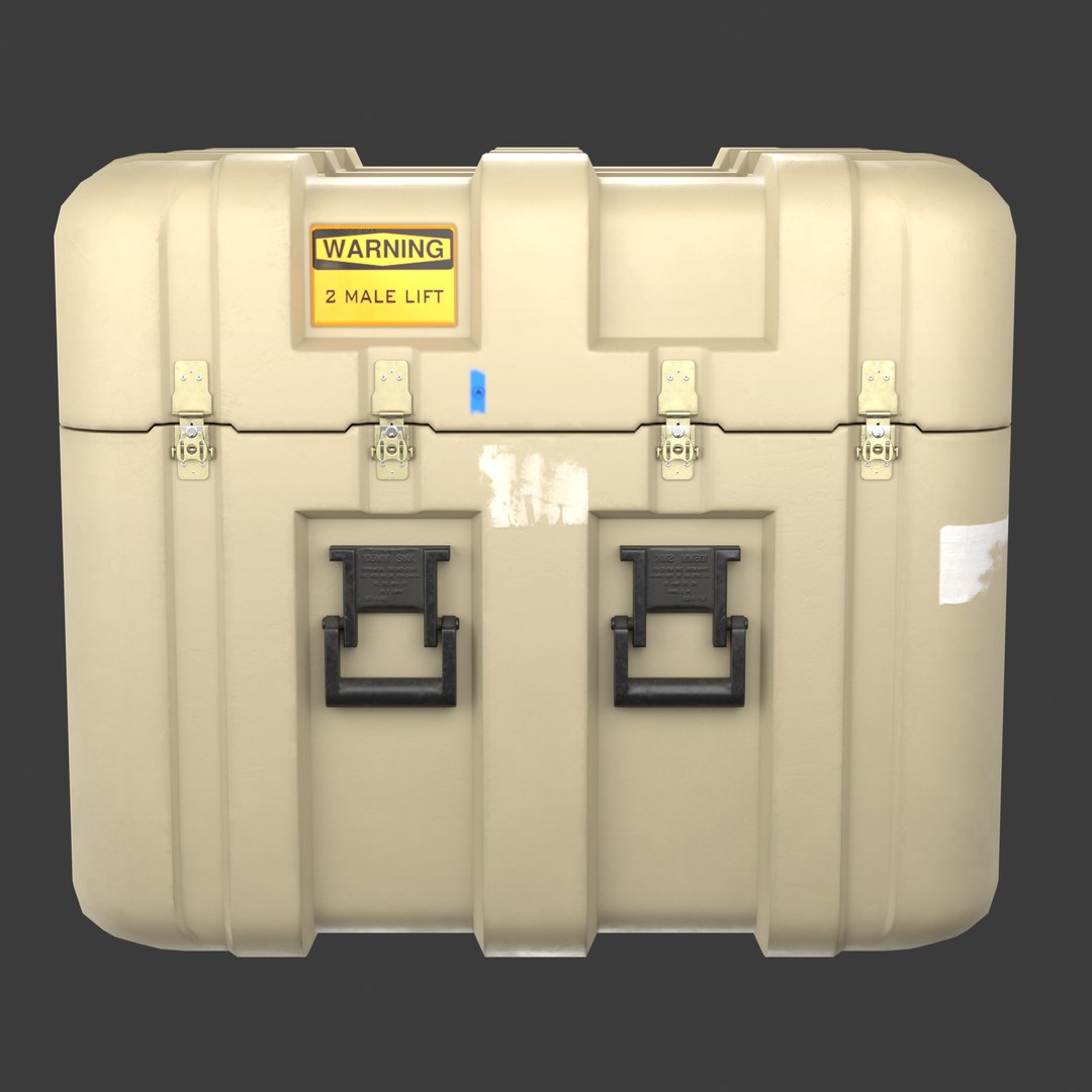 3D Military Weapon Case - TurboSquid 2050274